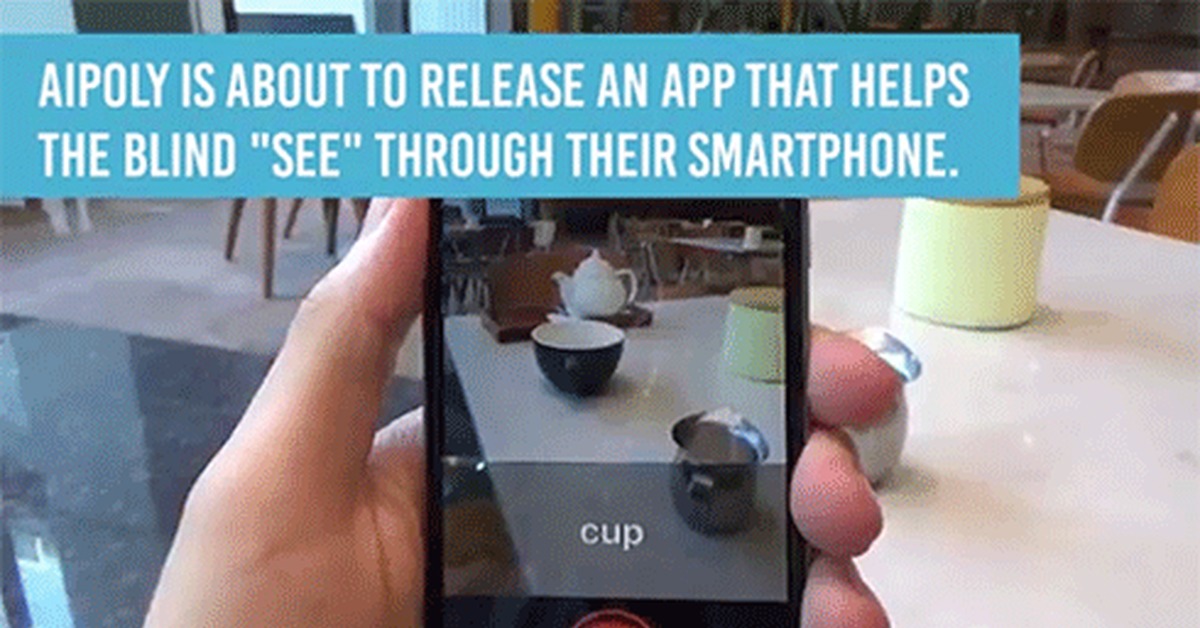Aipoly - приложение которое "видит" за слепых. - 19.01.16 08:14 | Пикабу
