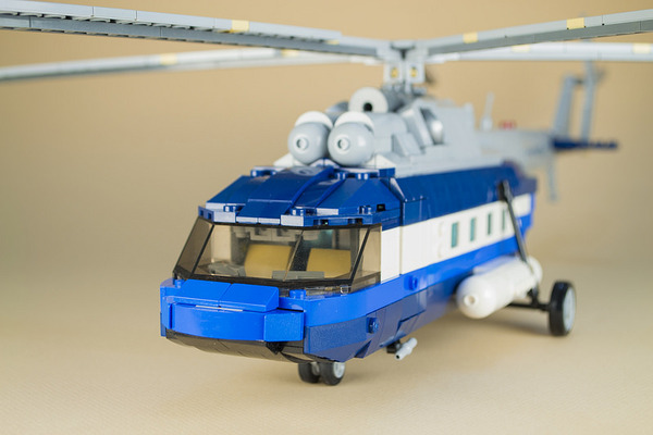 Вертолет МИ-171 (модификация МИ-8) из Лего | Пикабу