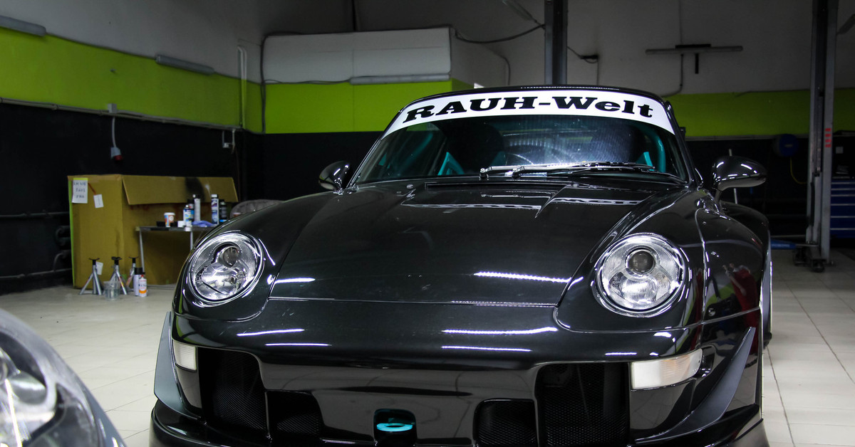 RWB Porsche 911 (993) Carrera Coupe по имени Bagheera. | Пикабу