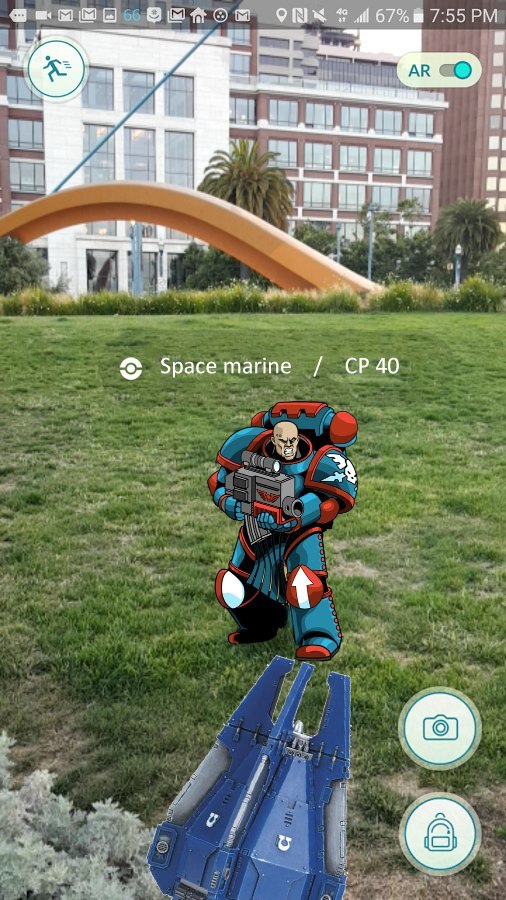 Space marine go | Пикабу