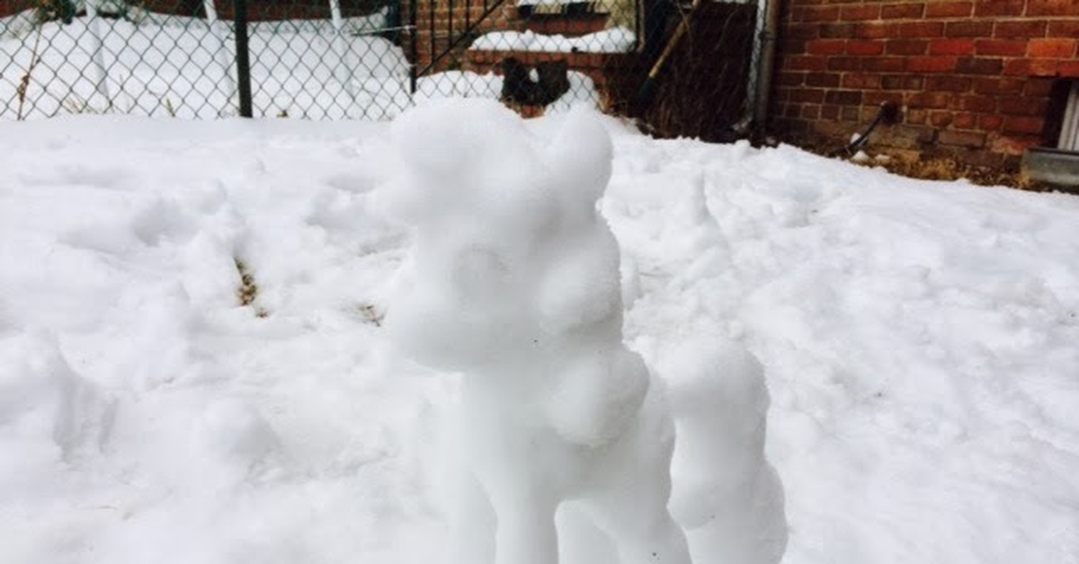 Snow pony | Пикабу