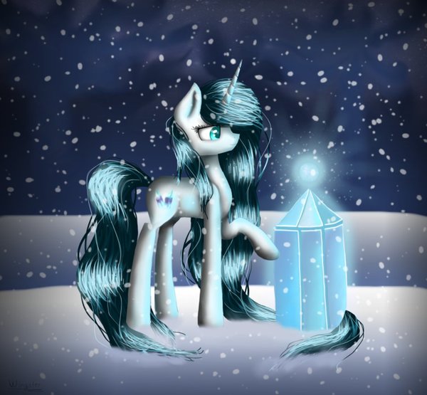 Ледяной кристалл | Пикабу