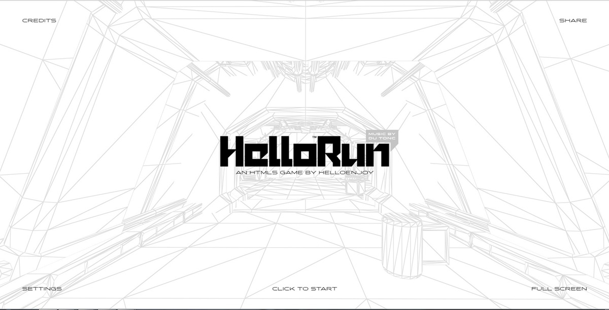 HelloRun невероятно захватывающая браузерная игра - 28.02.17 15:43 | Пикабу