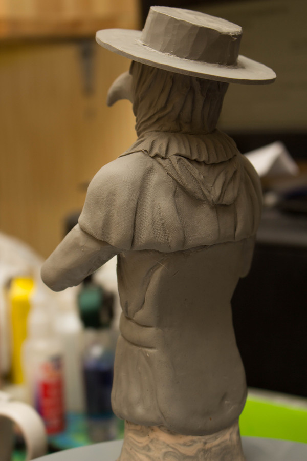 Лепим чумного доктора | Пикабу