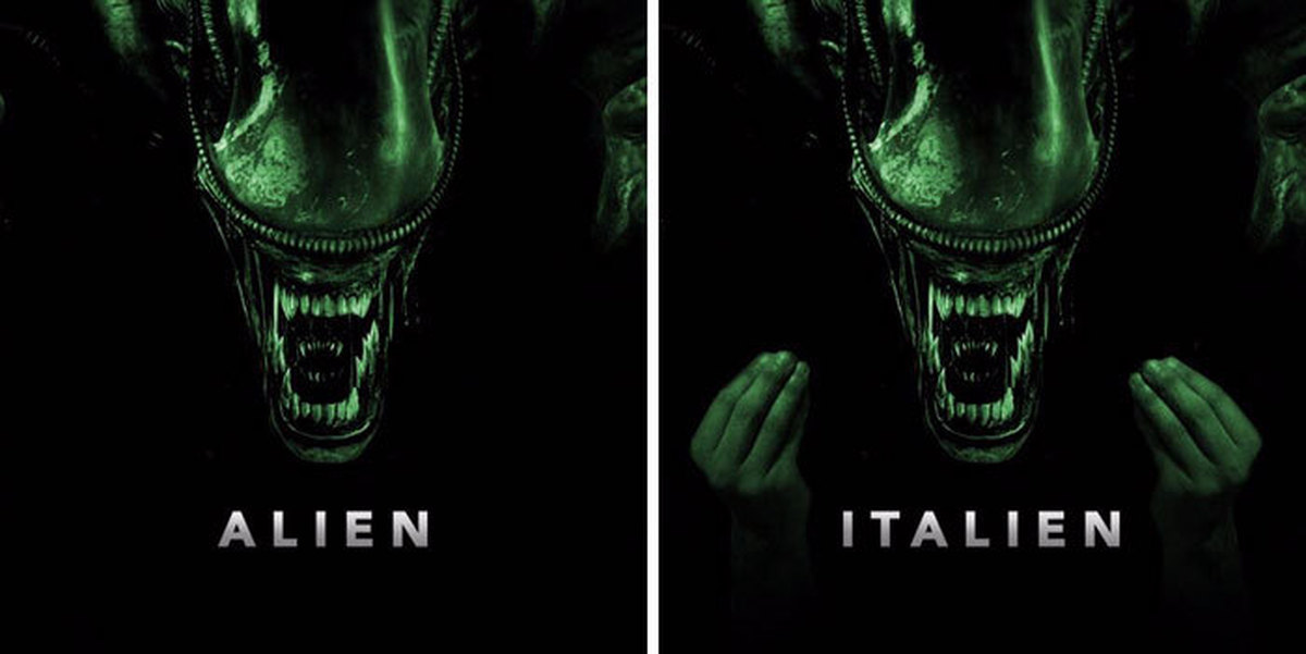 Вдохновившись постом про Alien \ Italien | Пикабу