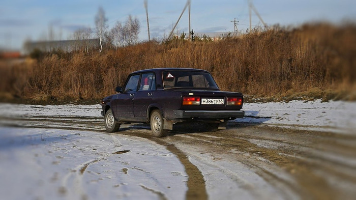 2.VAZ 2107 VFTS Rally. Первый выезд на трек. - 15.11.17 10:40 | Пикабу