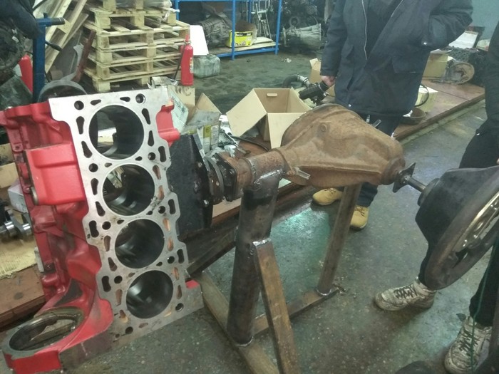 Кантователь двигателя 2 | Пикабу