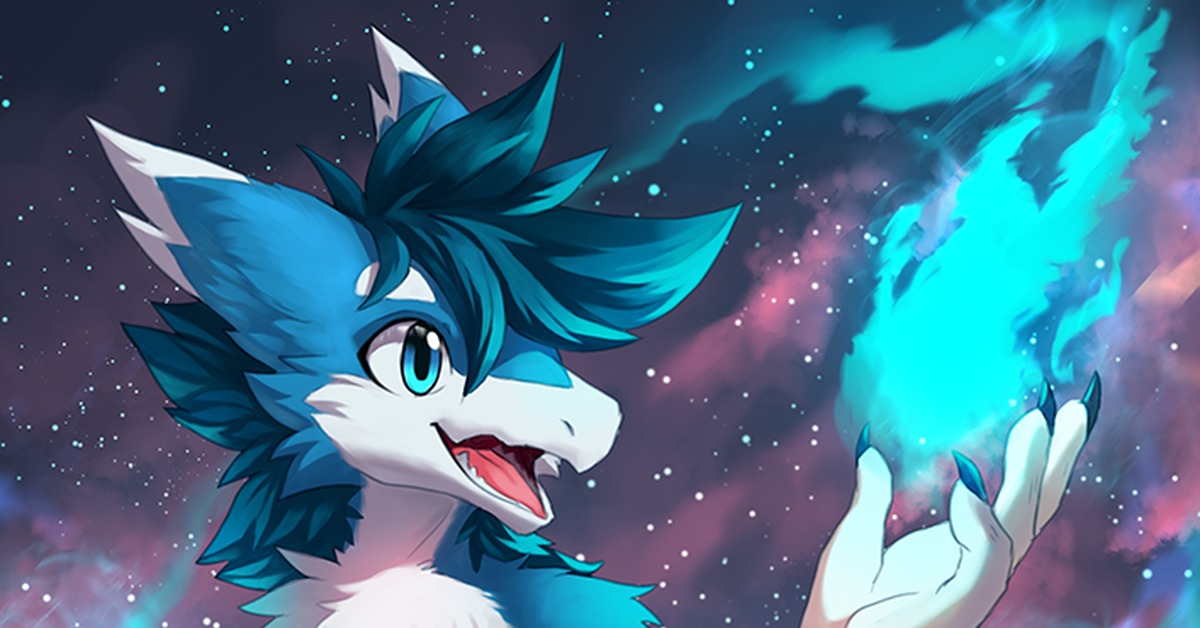 Blue dragon | Пикабу