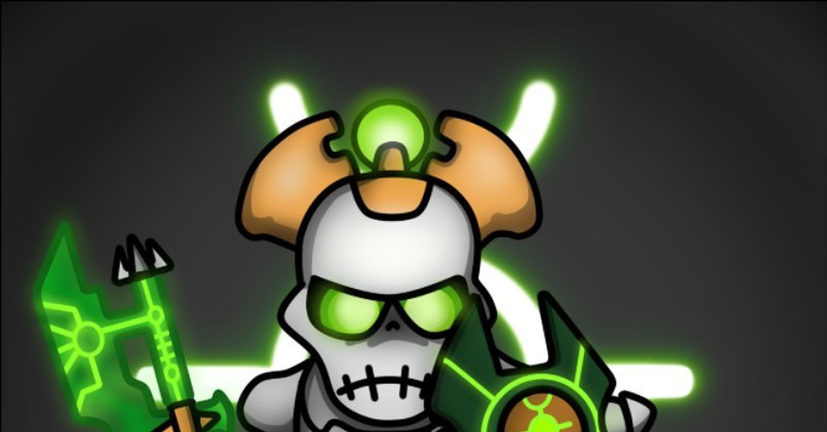 Carbot style W40K Necrons | Пикабу