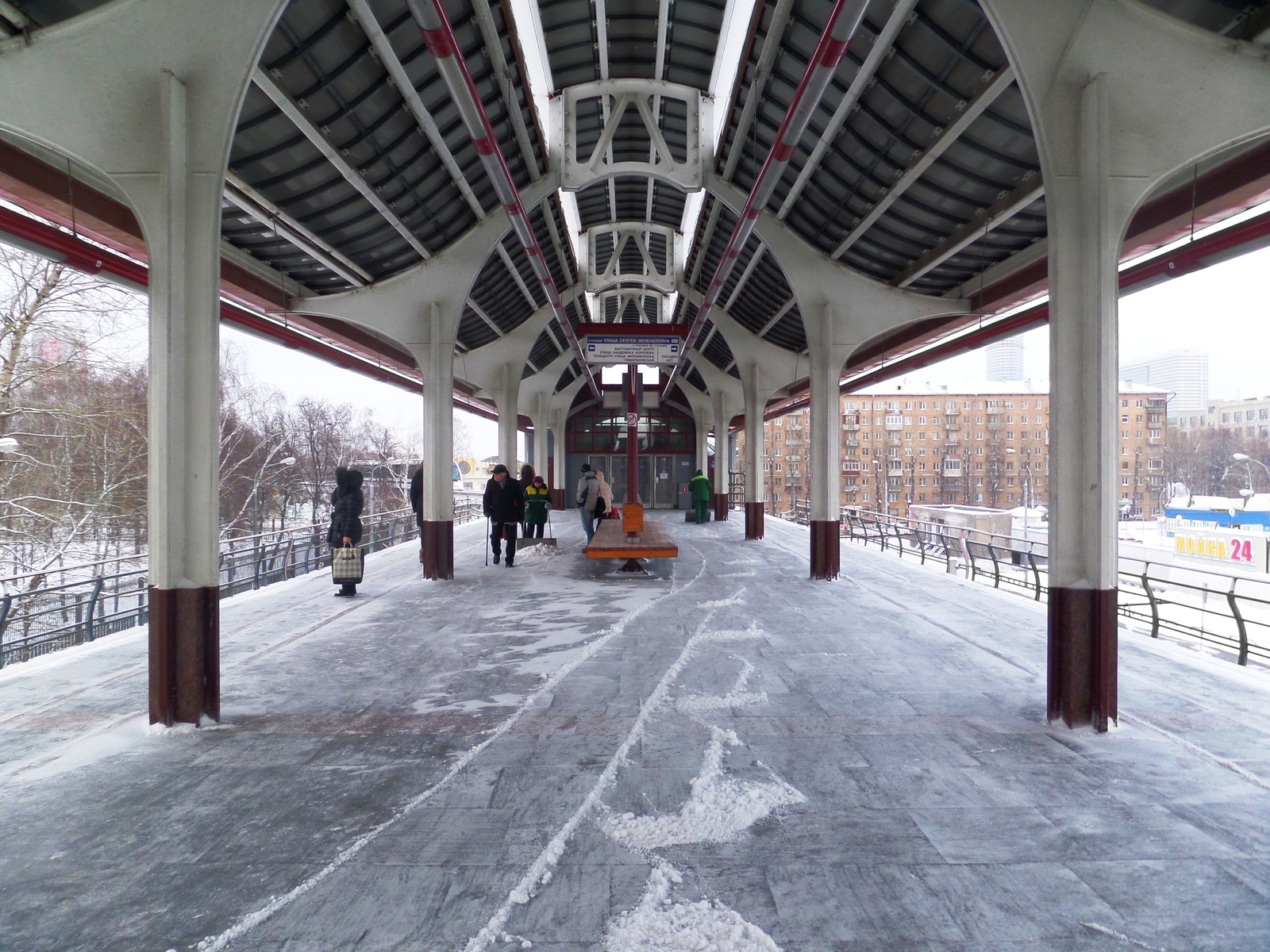 Московский метрополитен, линия 13 (монорельс). | Пикабу