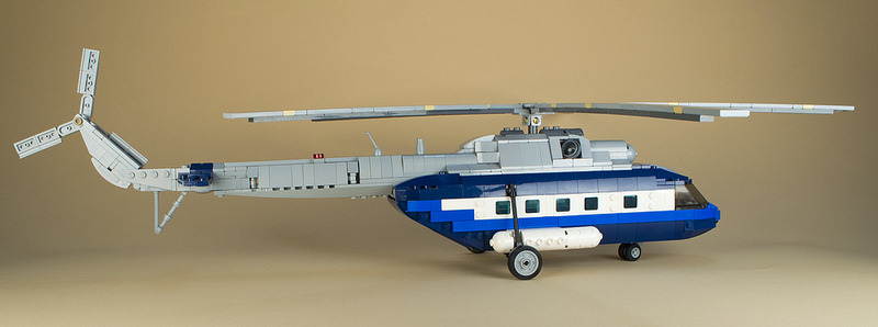 Вертолет МИ-171 (модификация МИ-8) из Лего | Пикабу
