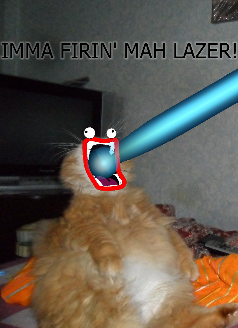 IMMA FIRIN' MAH LAZER! | Пикабу