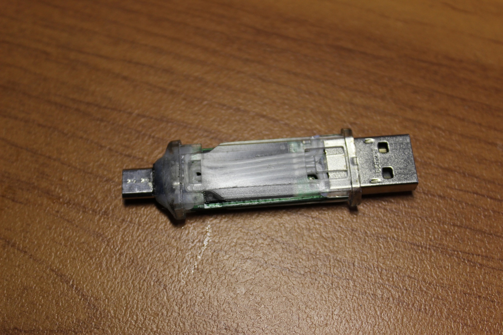 Как я вживил MicroUSB к флешке. | Пикабу