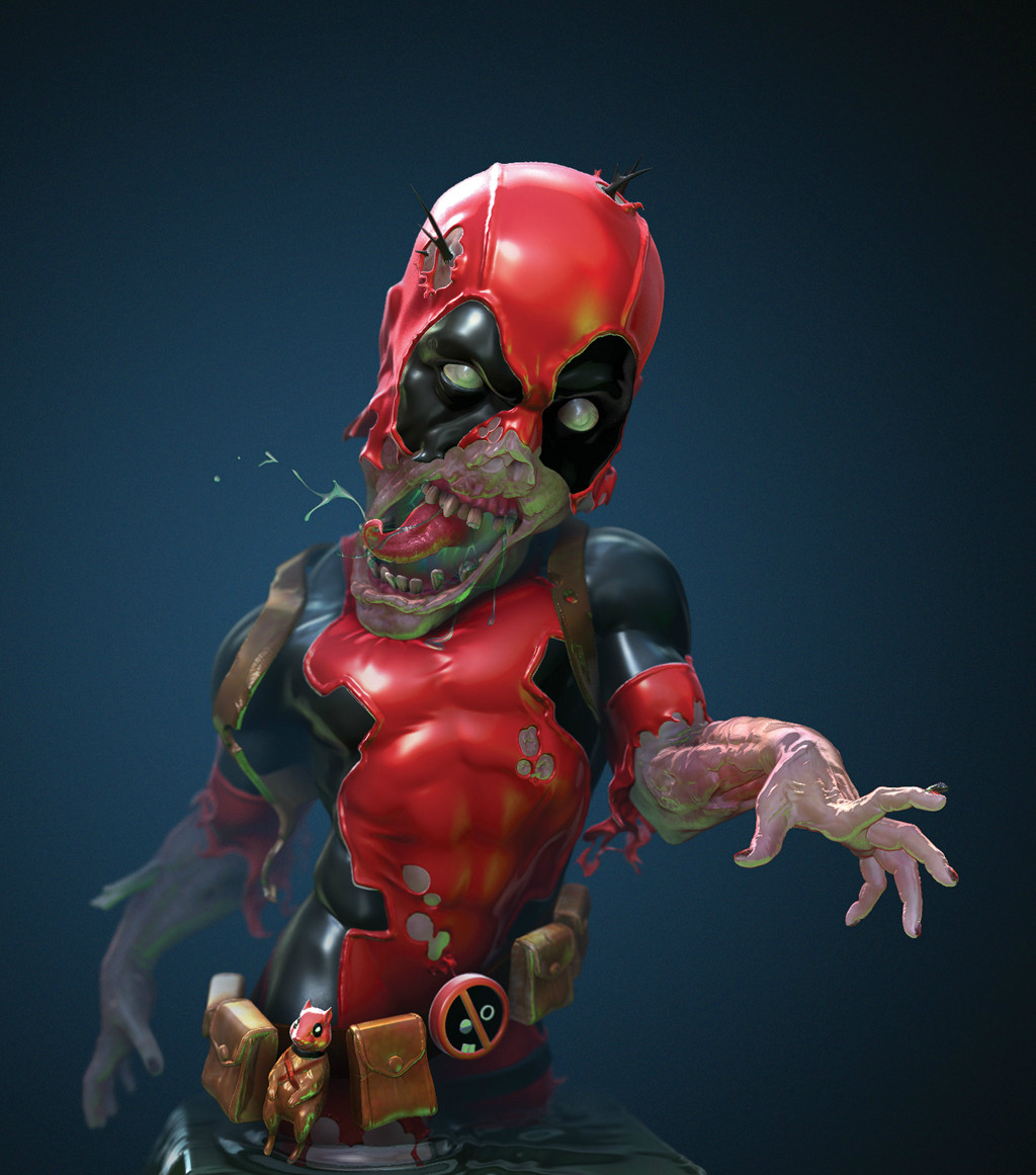 Deadpool Zombie. | Пикабу