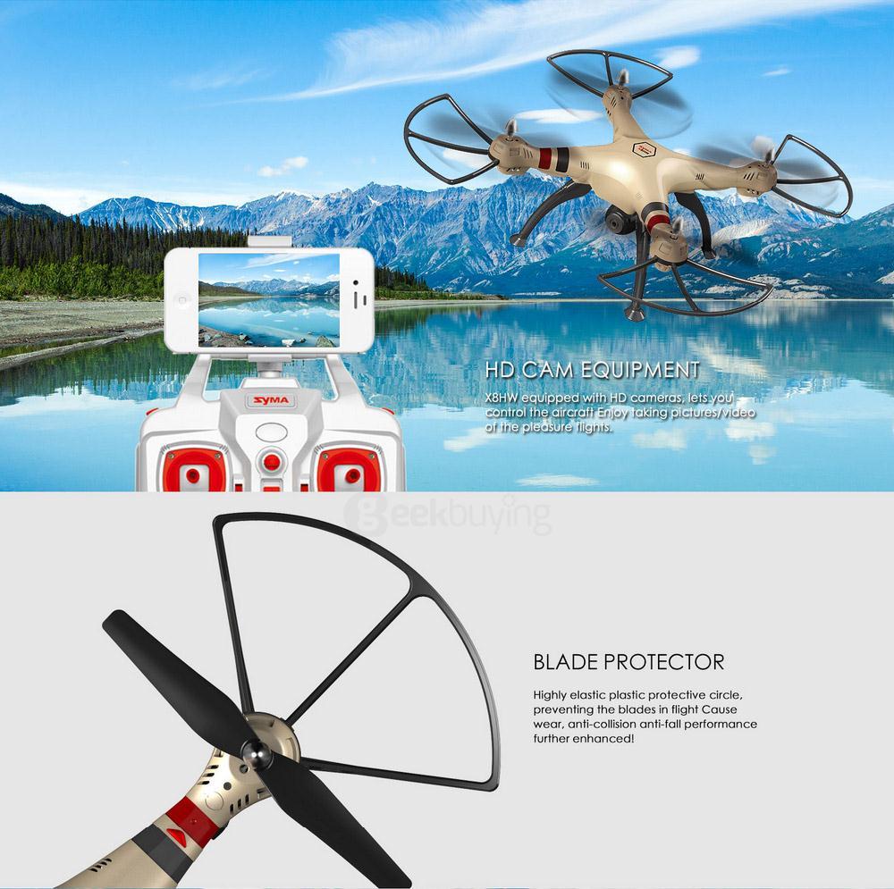 SYMA X8W - большой дешевый FPV квадрокоптер | Пикабу