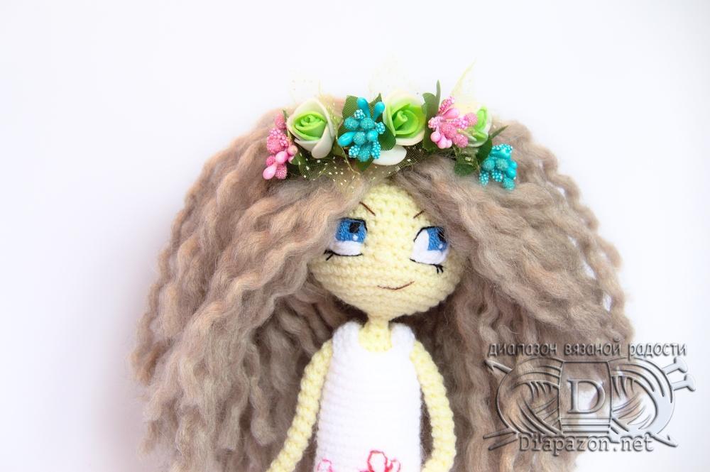 Вязаная кукла Анна | Пикабу