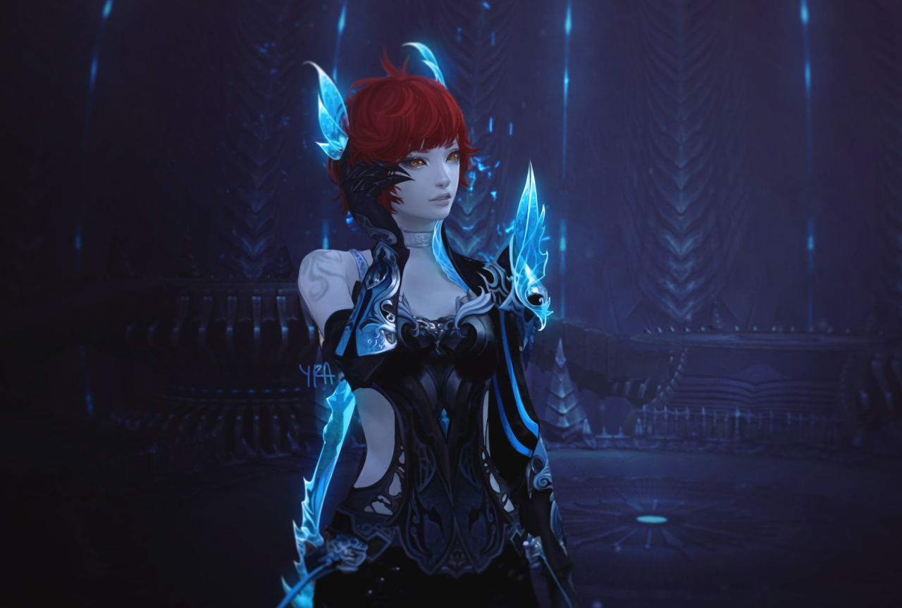 Asmodian girl | Пикабу