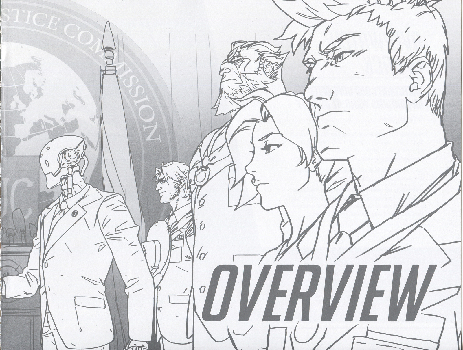 Overwatch Visual Source Book. Часть 1 (страницы с 1 по 23) | Пикабу