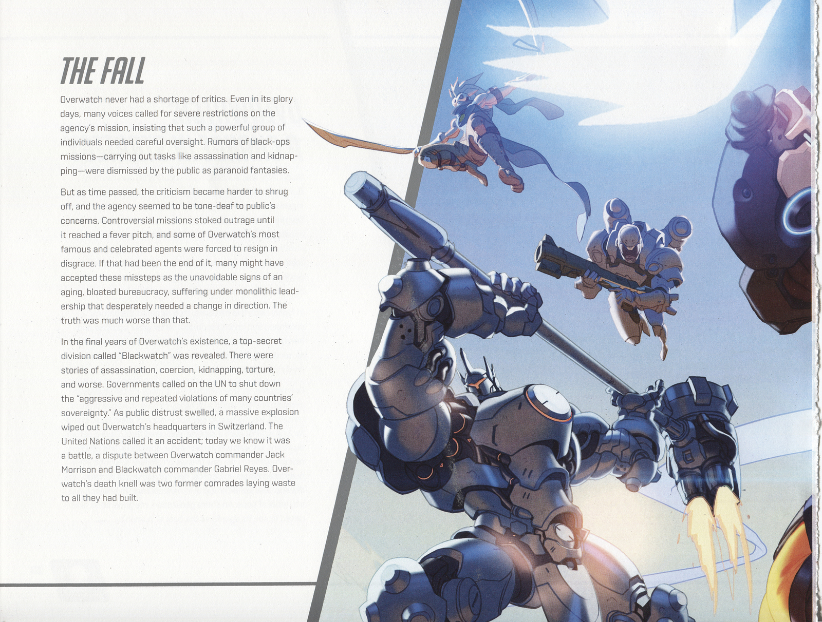 Overwatch Visual Source Book. Часть 1 (страницы с 1 по 23) | Пикабу