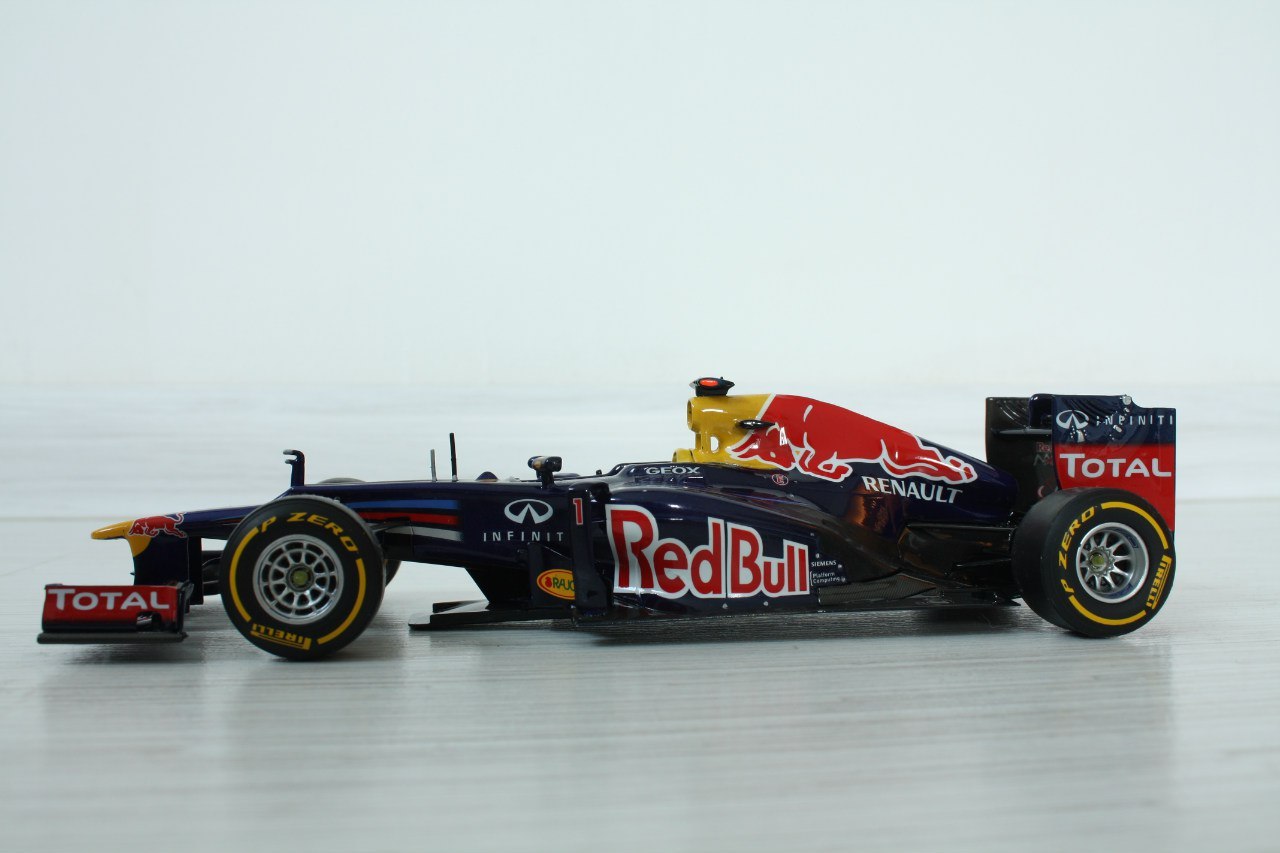 Модель Red Bull RB8, S. Vettel от Revell, масштаб 1/24 | Пикабу