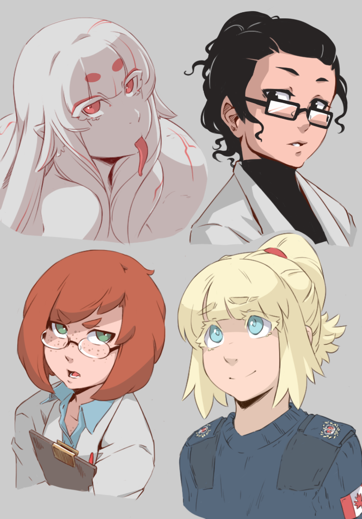 ADA portraits 01 | Пикабу