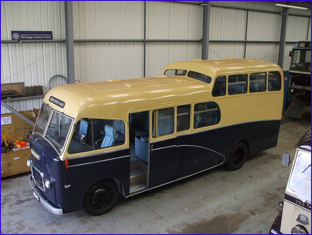 Автобус с сдвижной дверью - Morris Band Bus 14 LFC 01a | Пикабу