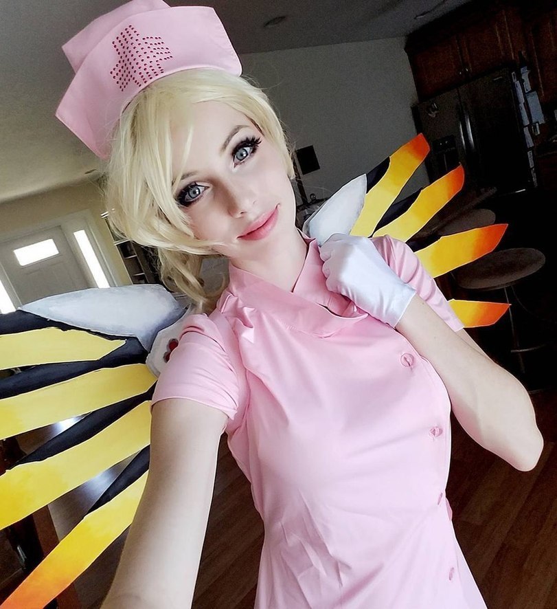 Косплей Mercy (overwatch) | Пикабу