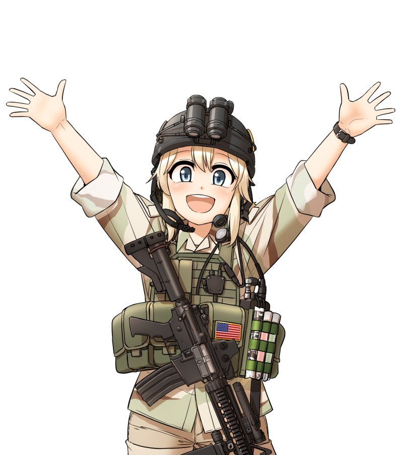 Anime military. | Пикабу