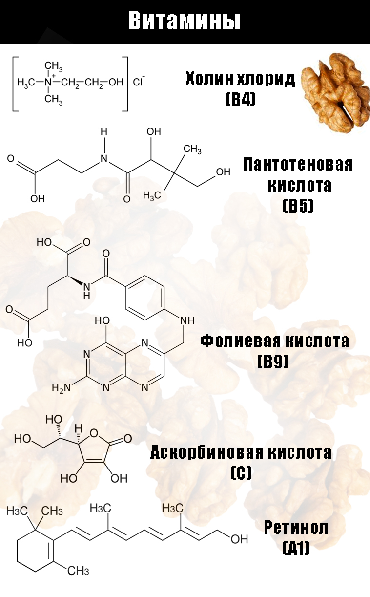 Химия грецкого ореха | Пикабу