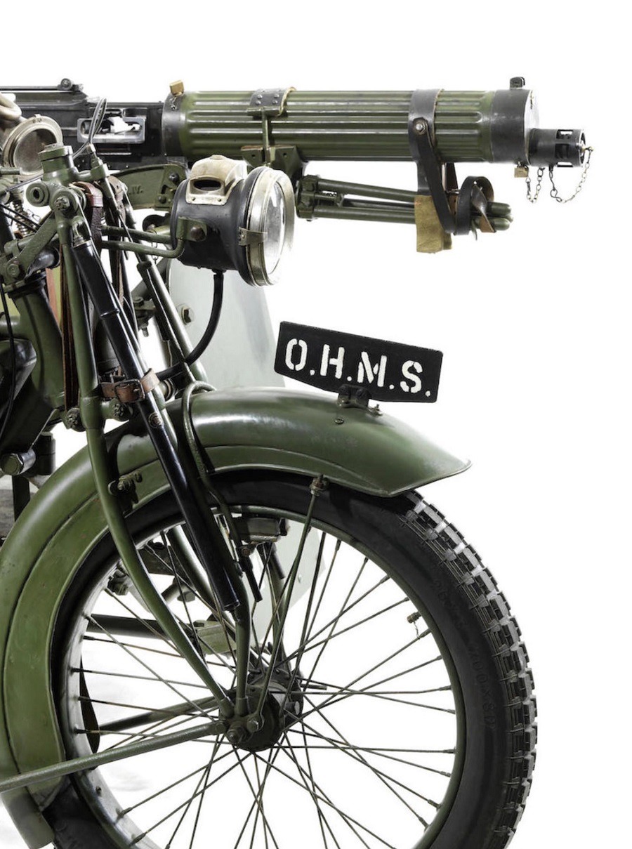 1916/17 Matchless-Vickers Machine Gun Motorcycle | Пикабу